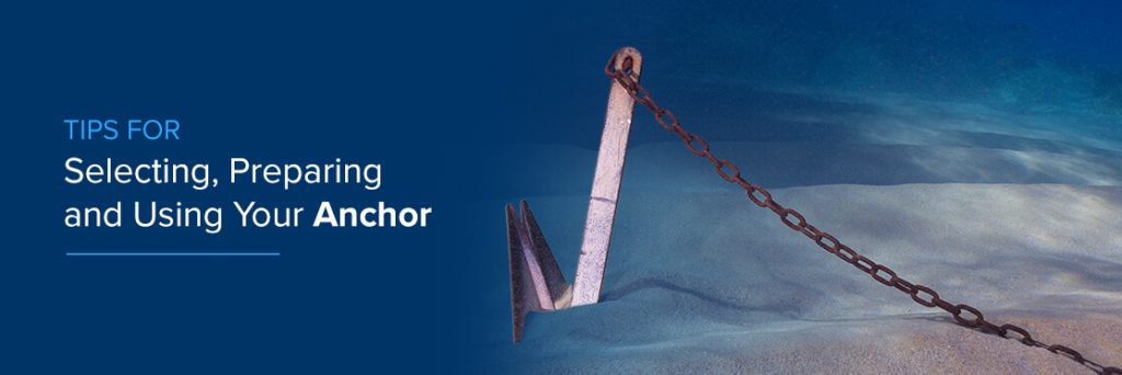 Tips for Selecting & Using Your Anchor | Formula Boats