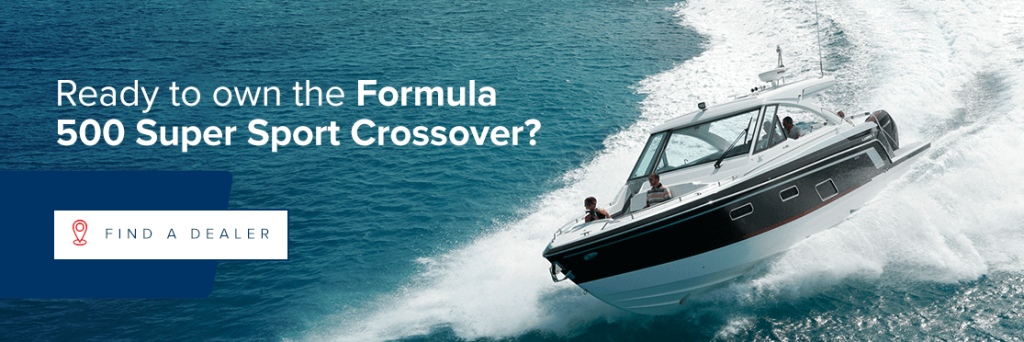 Formula 500 Super Sport Crossover | 50 ft Boat with Cabin