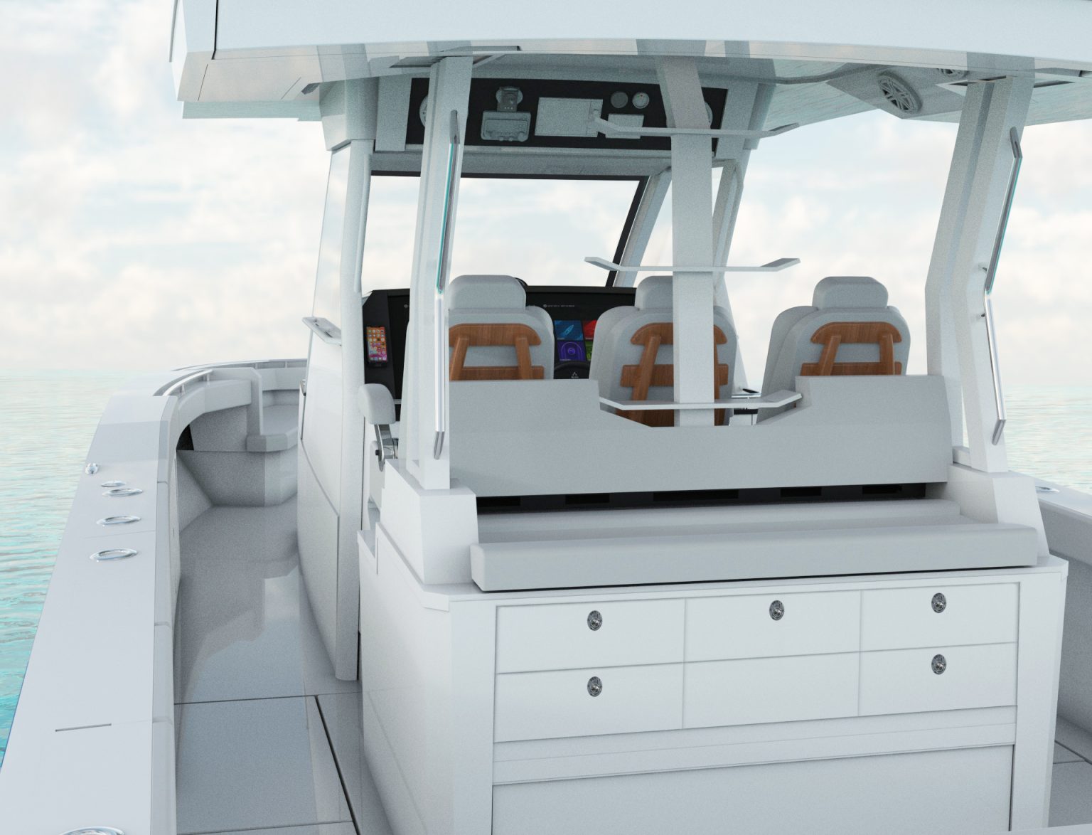 38 ft Luxury Fishing Boat - 387 Center Console Fish | Formula