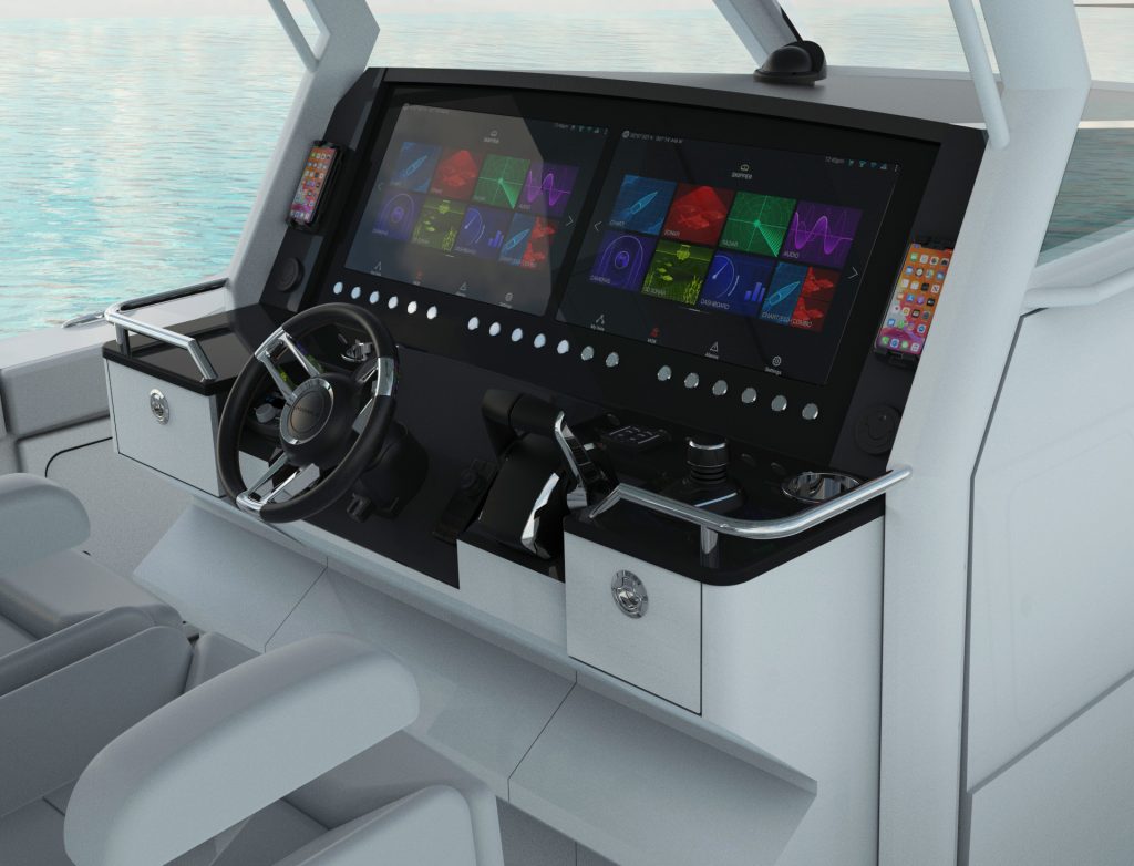 38 ft Luxury Fishing Boat - 387 Center Console Fish | Formula