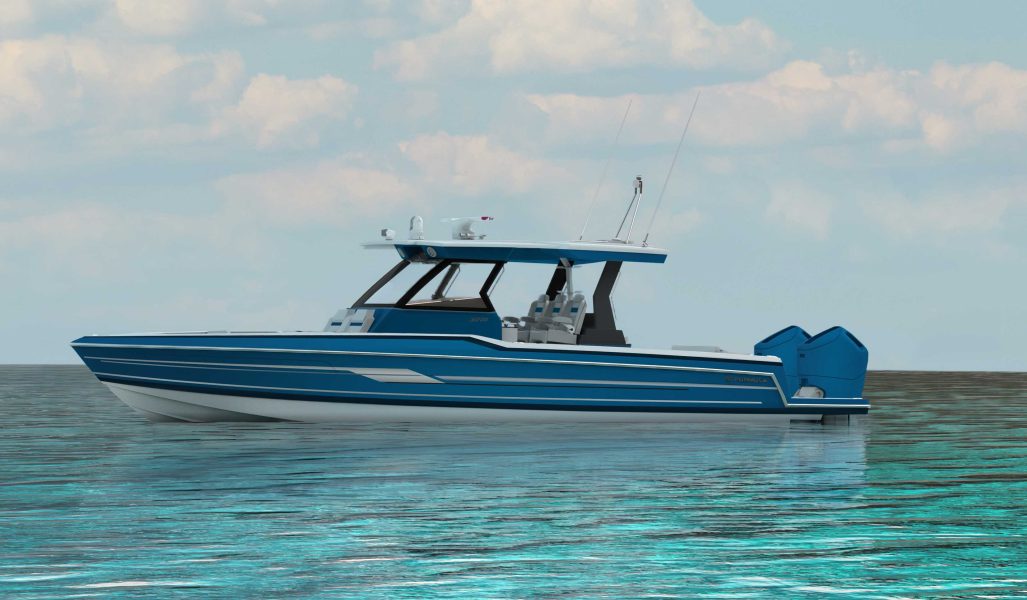 38 ft Center Console Sport Boat - The 387 Center Console Sport
