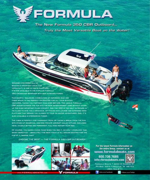 The New Formula 350 CBR Outboard...Truly the Most Versatile Boat on the ...