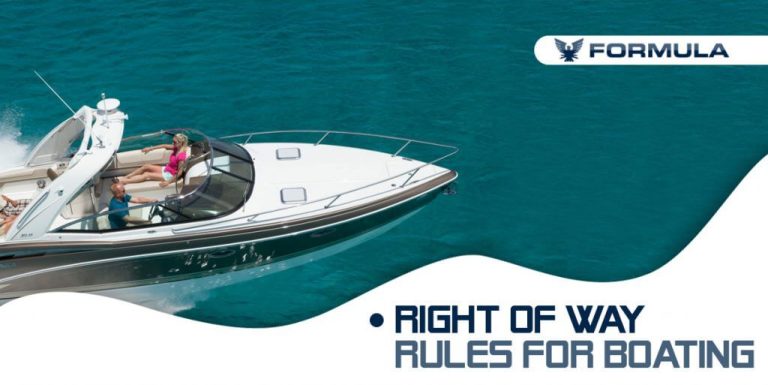 Importance of Right of Way Rules for Boating | Formula Boats
