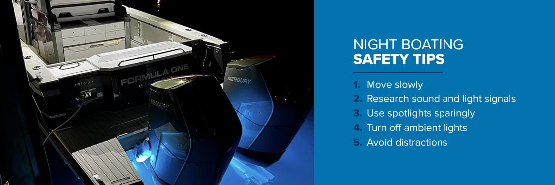 A Guide to Boating at Night | Formula Boats