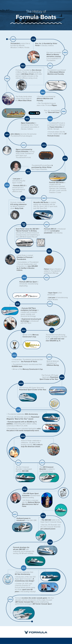 History of Formula Boats